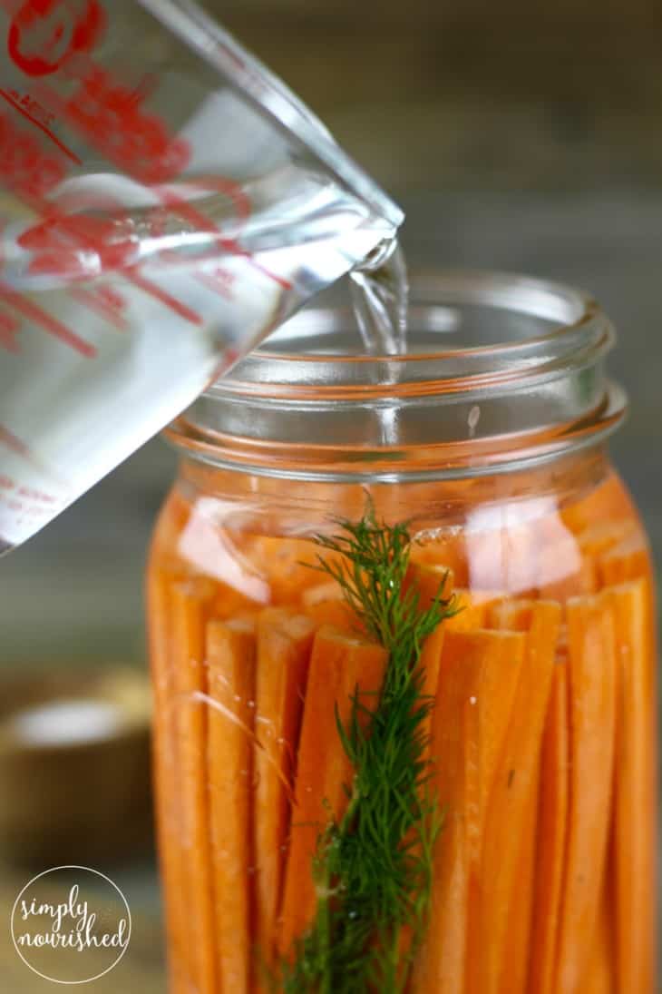 Fermented Carrots with Dill - The Real Food Dietitians