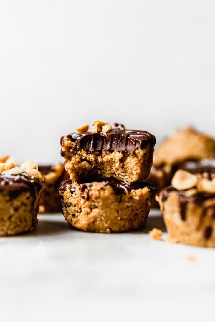 4-Ingredient Peanut Butter Bites (No Bake) - The Real Food Dietitians
