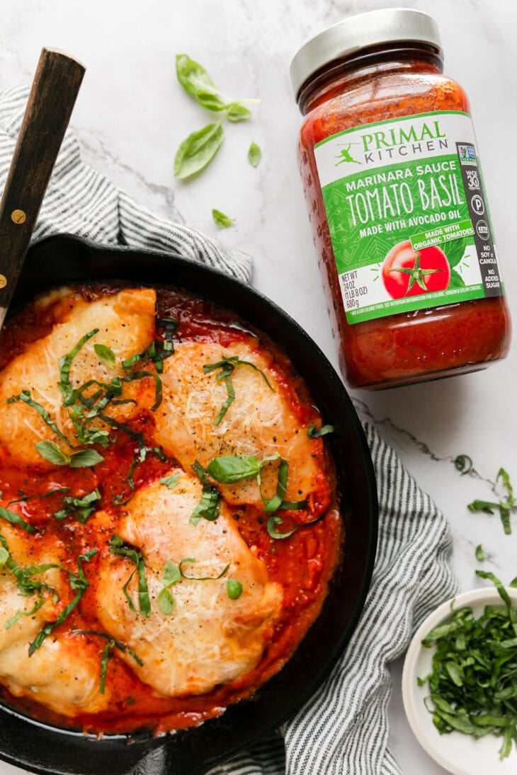 Healthy Chicken Parmesan (30 minute meal) - The Real Food Dietitians