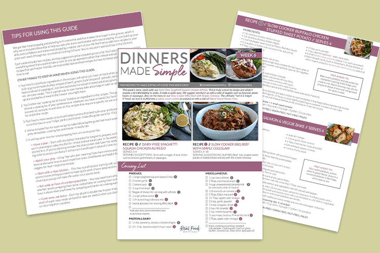 Dinners Made Simple - The Real Food Dietitians
