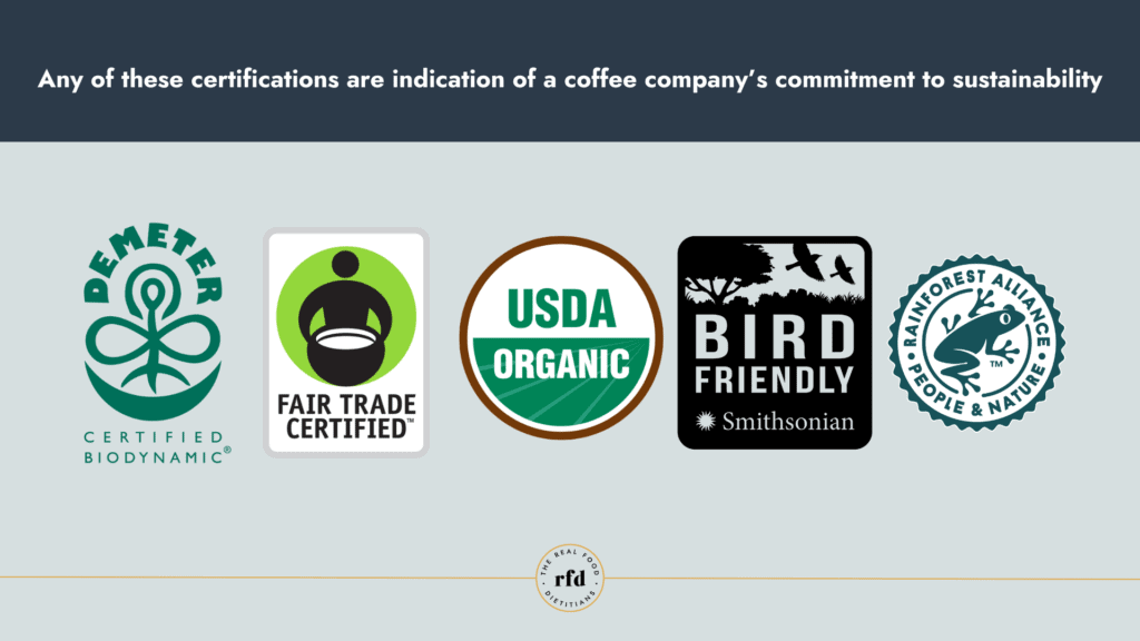 An RD’s Guide to Choosing Quality Coffee