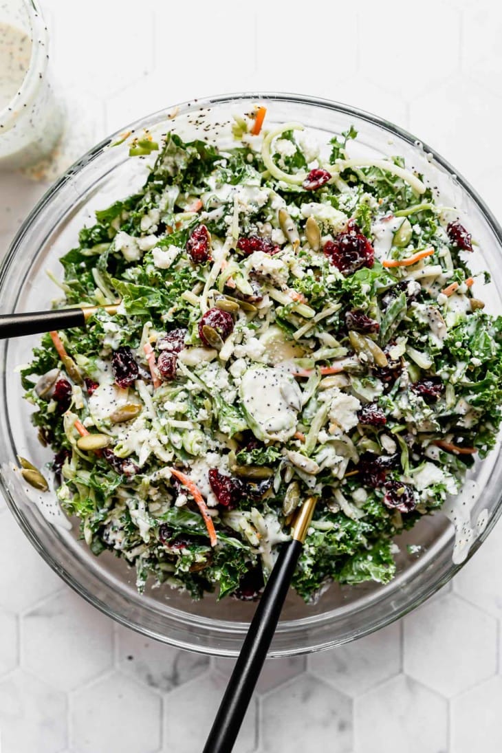 DIY Sweet Kale Salad Kit - The Real Food Dietitians