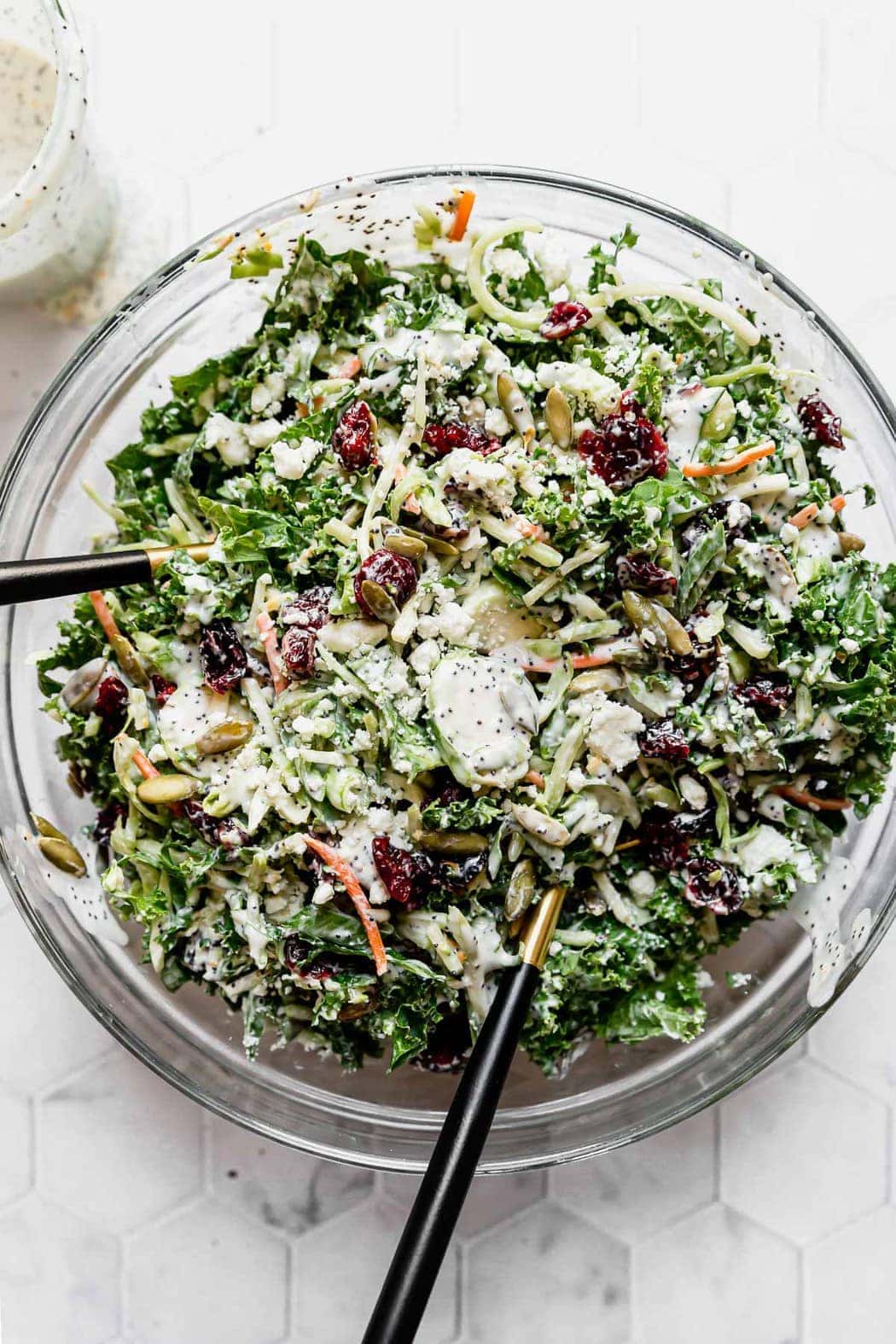 DIY Sweet Kale Salad Kit - The Real Food Dietitians