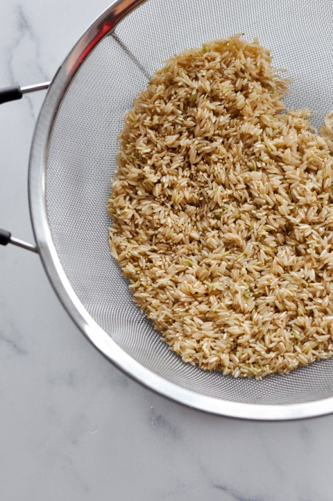 Instant Pot Brown Rice (Easy Photo Tutorial) - The Real Food Dietitians