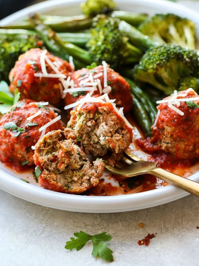 Turkey Zucchini Meatballs - The Real Food Dietitians