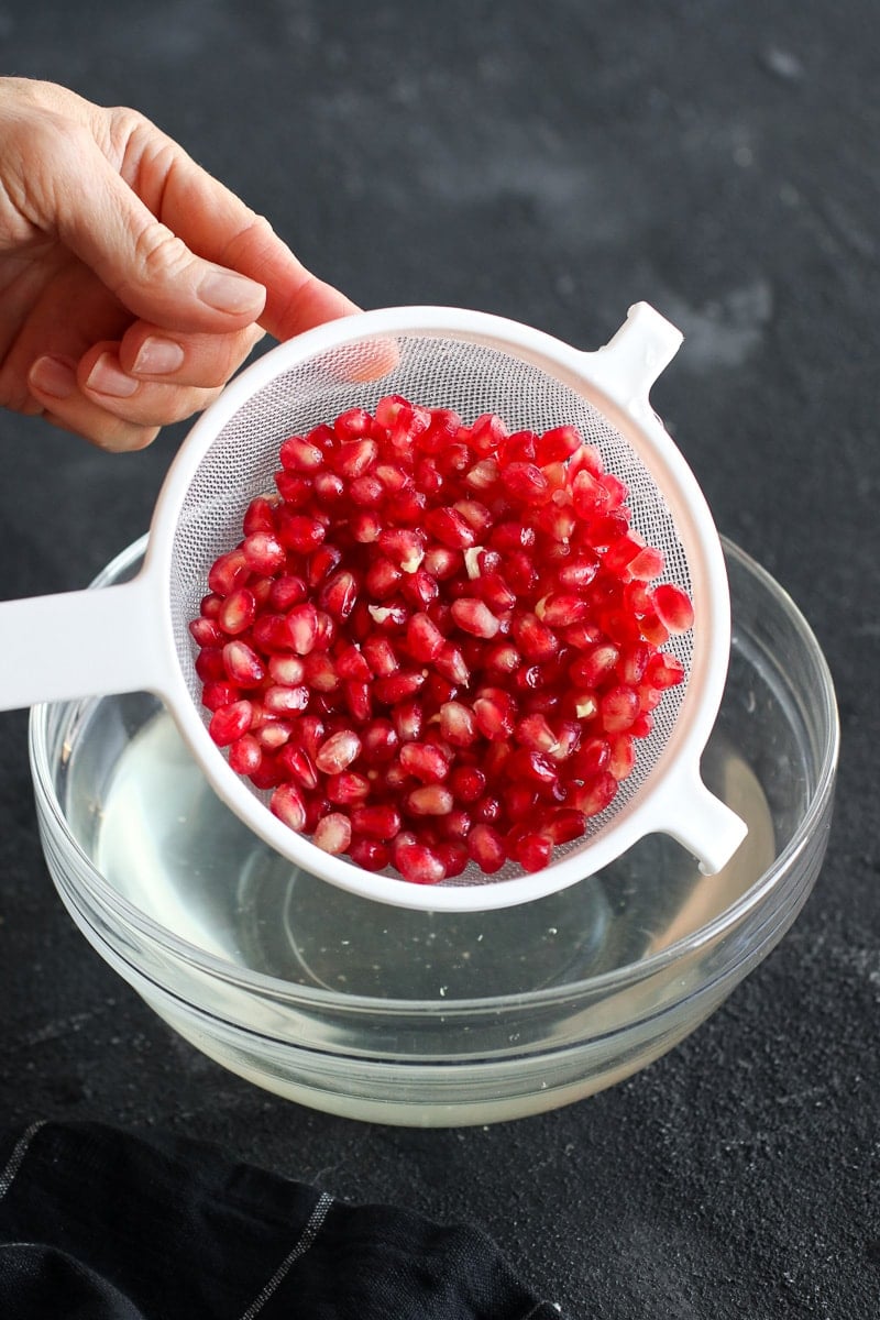 How to Cut a Pomegranate (The Correct Way!) - The Real Food Dietitians