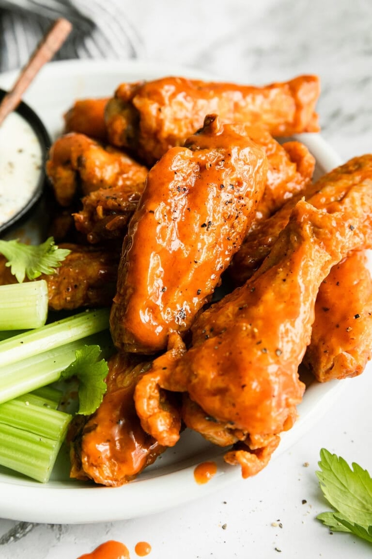 Air Fryer Chicken Wings (Perfectly Crispy)