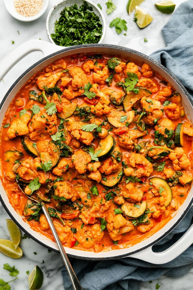 Vegetarian Tikka Masala (One-Skillet Recipe) - The Real Food Dietitians