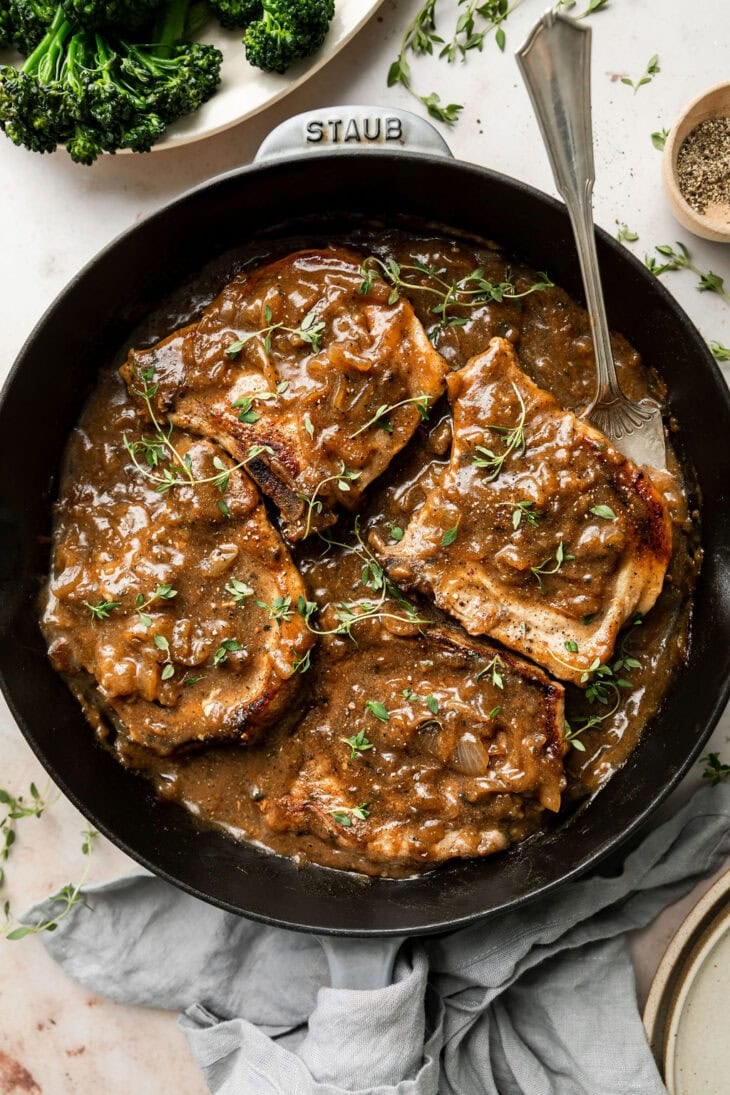 Southern Smothered Pork Chops Recipe