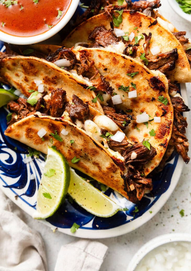 Slow Cooker Birria Tacos