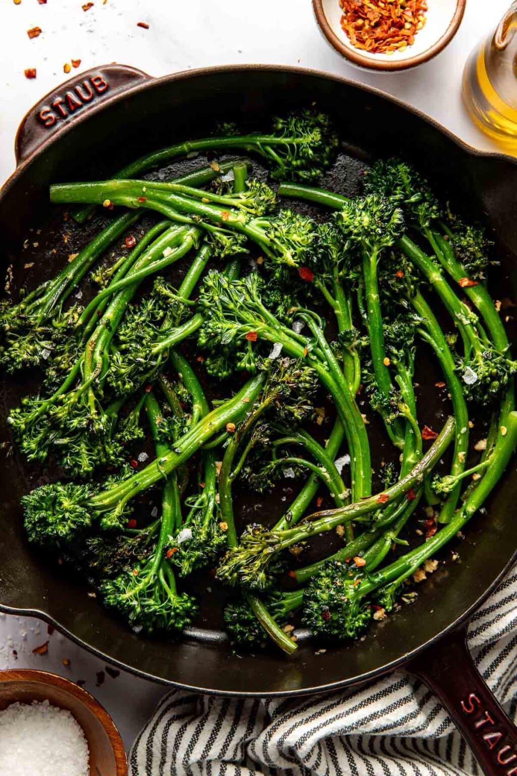Easy Sauteed Broccolini Recipe - The Real Food Dietitians