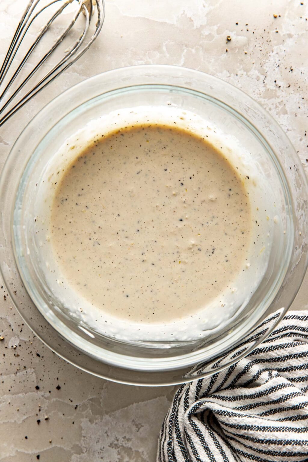 Easy Caesar Dressing Recipe (Just 6 Ingredients, No Anchovies)