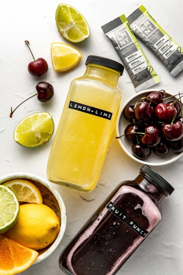 How To Make Homemade Gatorade (2 Flavors)
