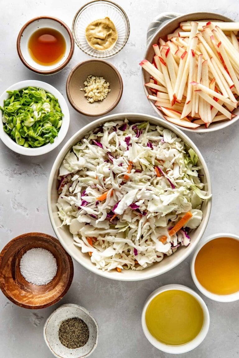 Easy Crisp Apple Slaw