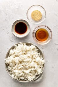 Sheet Pan Crispy Rice
