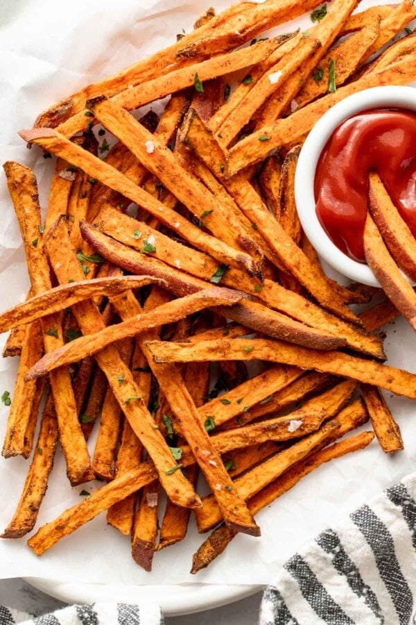 Easy Air Fryer Sweet Potato Fries